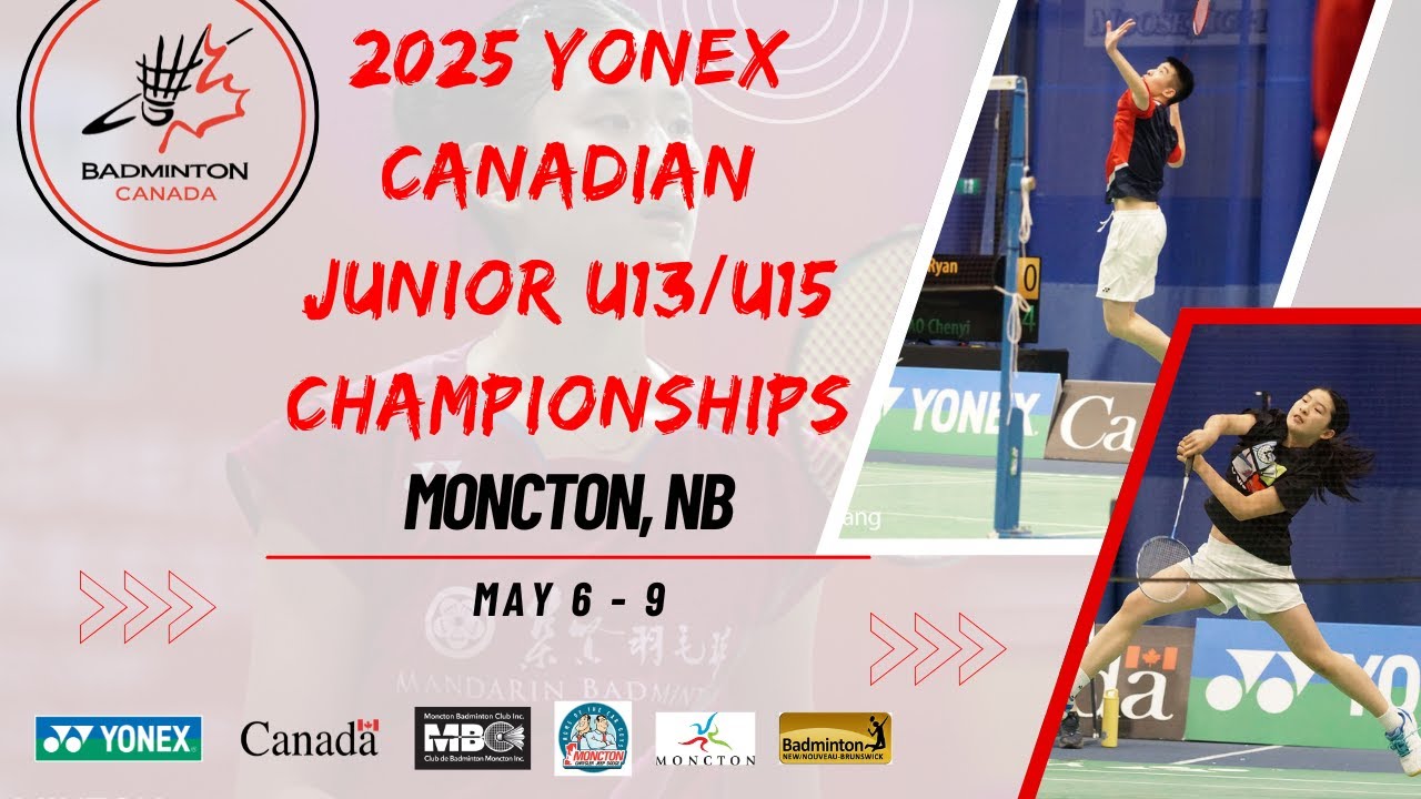 2025 YONEX Canadian Junior U13/U15 Championships - Day 3 - Court 2 - YouTube