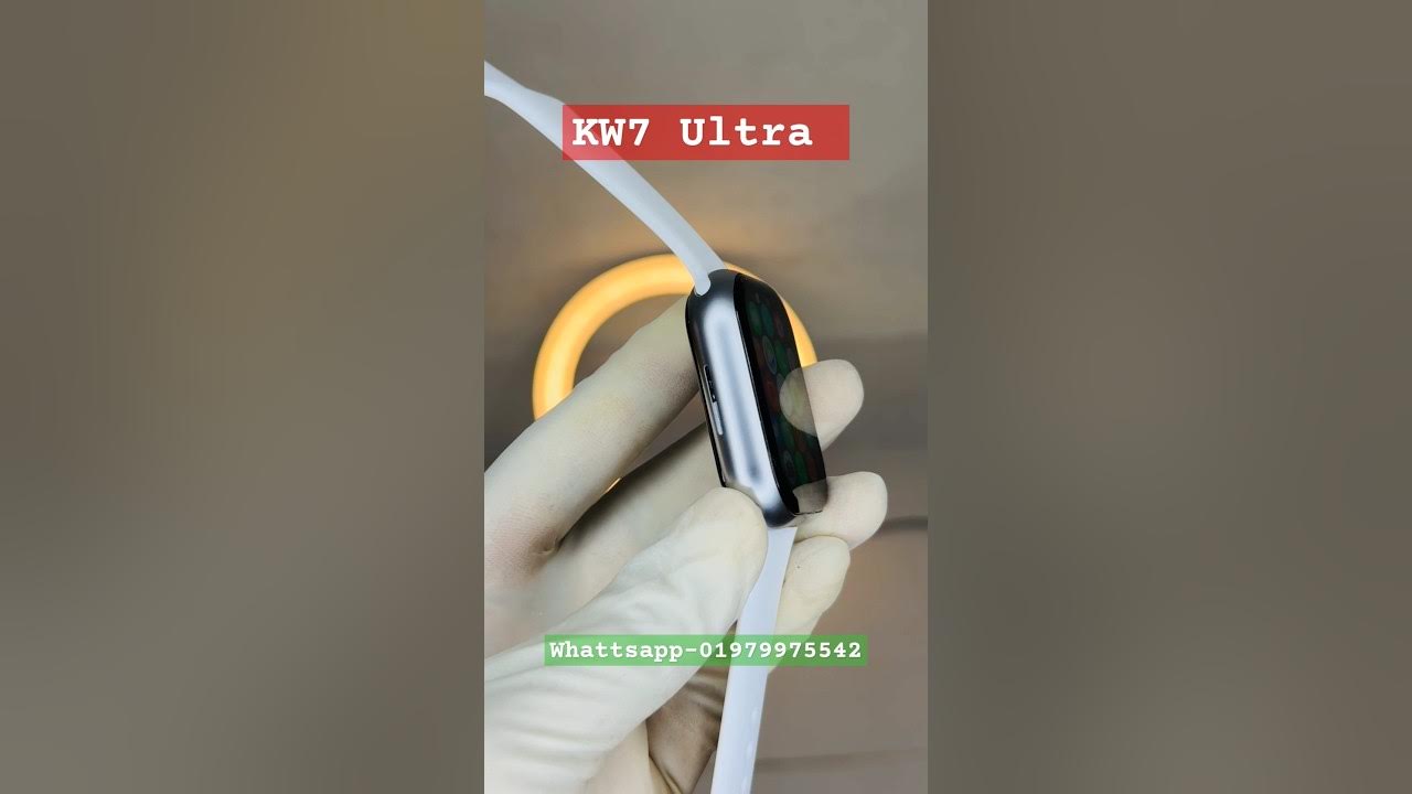 KW7 Ultra 🔥 #viralvideo #watch #viralreels #smartwatch #fashion #menwatch #applewatch #rolex # ...