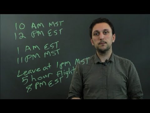 How to Convert MST to EST : Triangles & Conversions in Math - YouTube