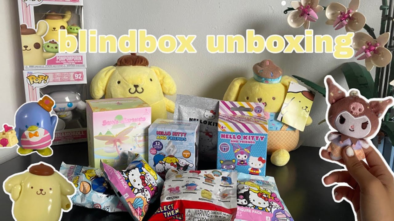 Blind Box Unboxing: sanrio themed edition - YouTube