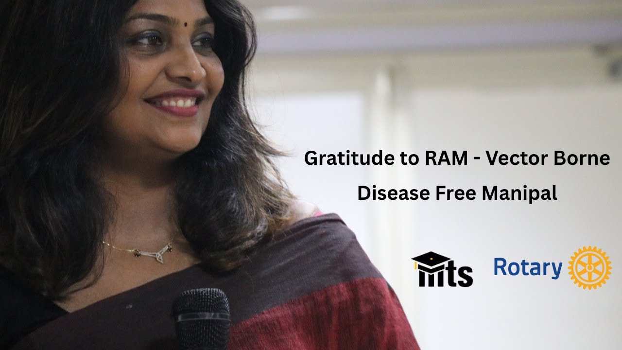 Gratitude to RAM - Vector Borne Disease Free Manipal - YouTube