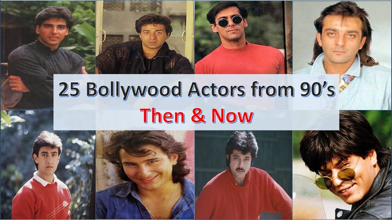 25 Bollywood Actors from 90’s Era – Now & Then / Bollywood Actors /90’s ...