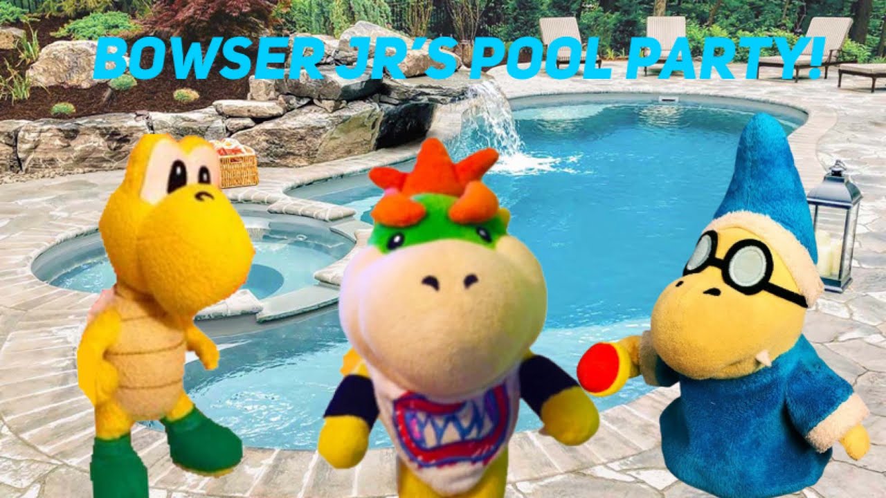 SML Recreation- Bowser Jr’s Pool Party! - YouTube