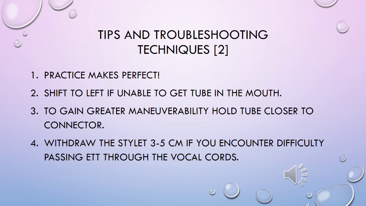 Glidescope Intubation Procedure PowerPoint - YouTube