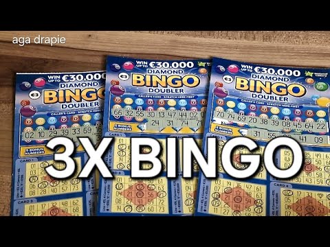 3x BINGO Diamond Doubler | Irish National Lottery Scratchcards - YouTube