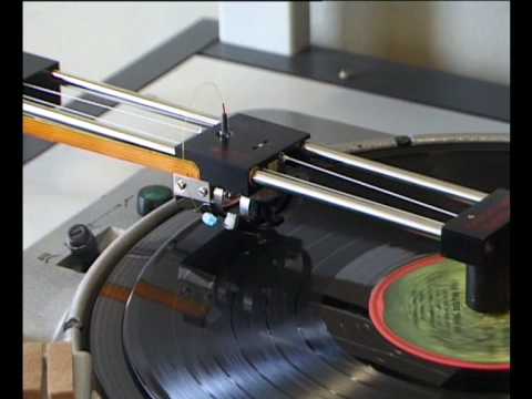 Optical Fibre Turntable for Archives Records - YouTube