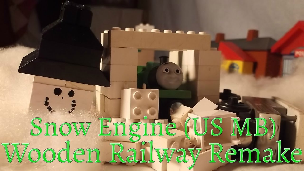 Snow Engine (US MB) Wooden Railway Remake - YouTube
