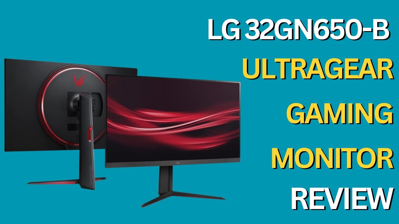Gaming Brilliance: LG 32GN650-B Ultragear Gaming Monitor Review - YouTube