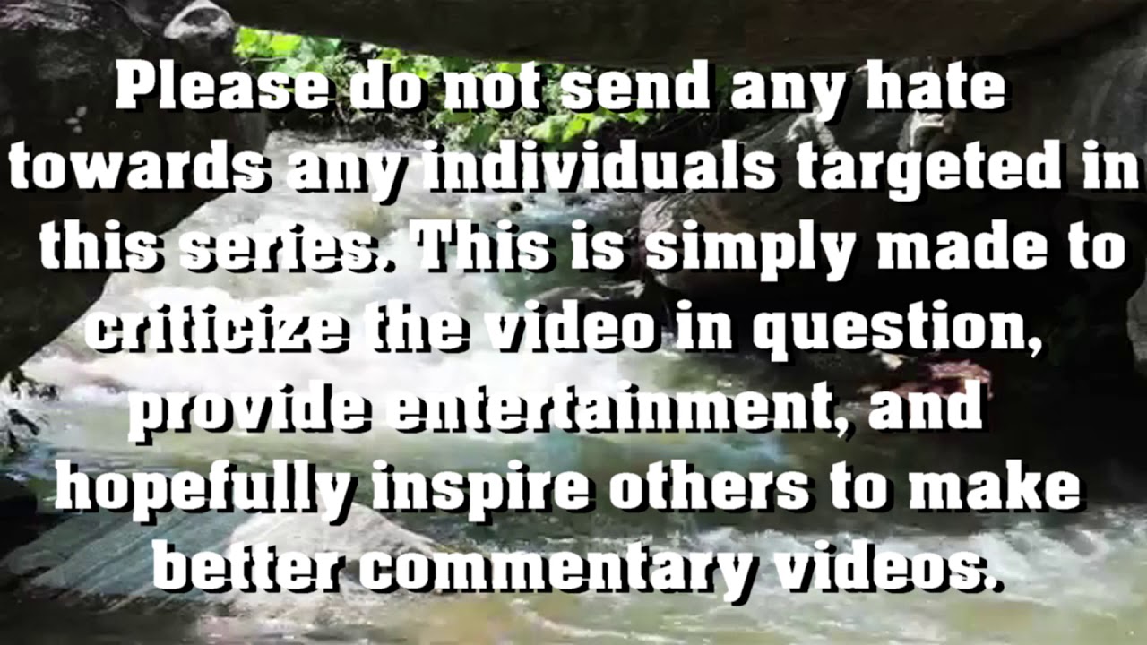 New Commentary Series Disclaimer - YouTube