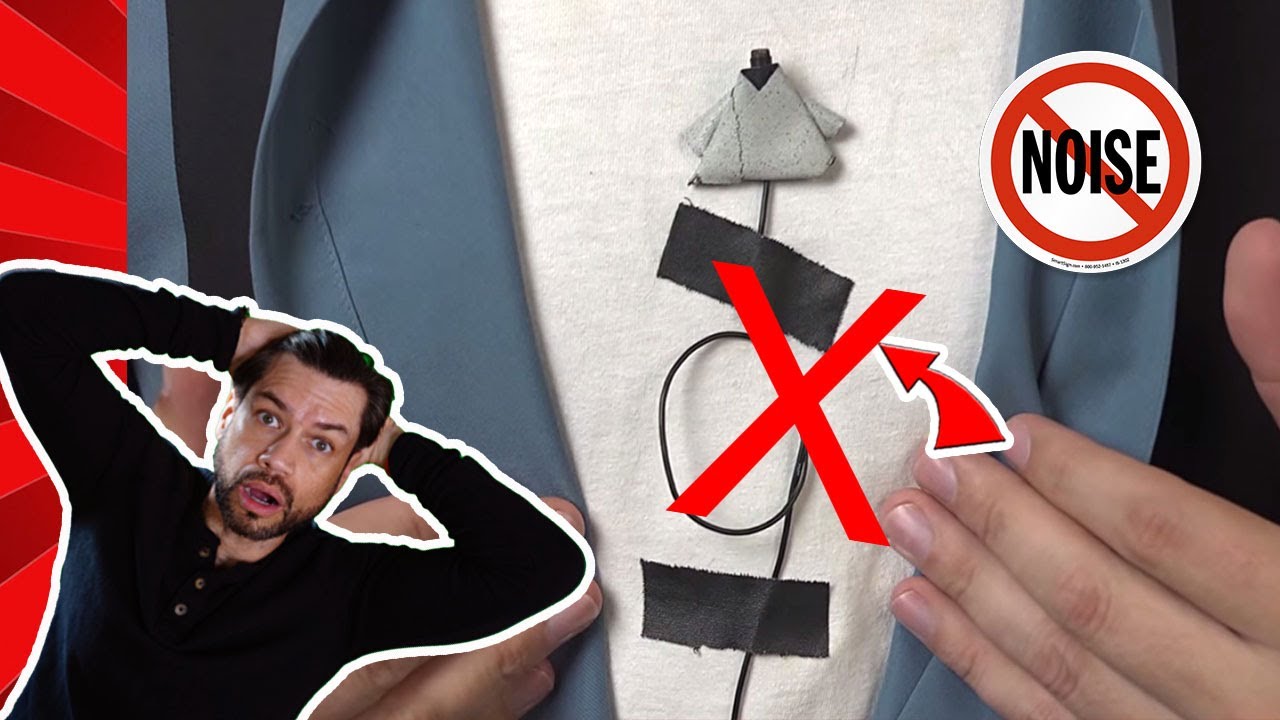 Sneaky Audio Tricks: How to Hide Your Lav Mic Under Any Type of ...