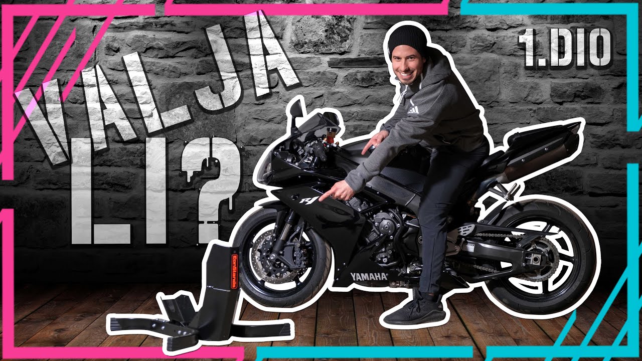 STENDER ZA MOTOR PREDNJI NAGAZNI * wheel stand * ConStands * Yamaha R1 ...