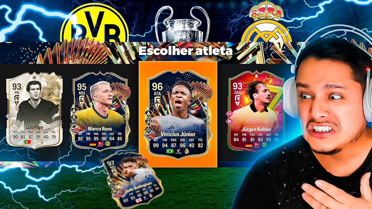 DRAFT DA FINAL DA CHAMPIONS!! QUEM VENCE!! 🏆😱 - YouTube