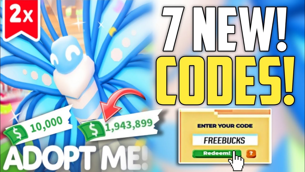 *SUMMER⚡UPDATE!* ALL WORKING CODES FOR ADOPT ME IN 2024 - ROBLOX! ADOPT ...