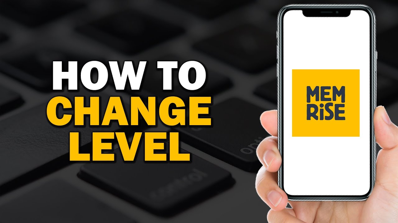 How To Change Level On Memrise (Quick and Easy) - YouTube