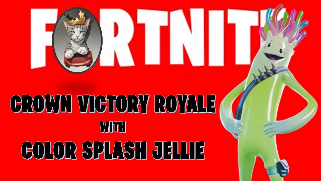Color Splash Jellie BR ZB Duos #fortnite #crownwin #victoryroyales ...