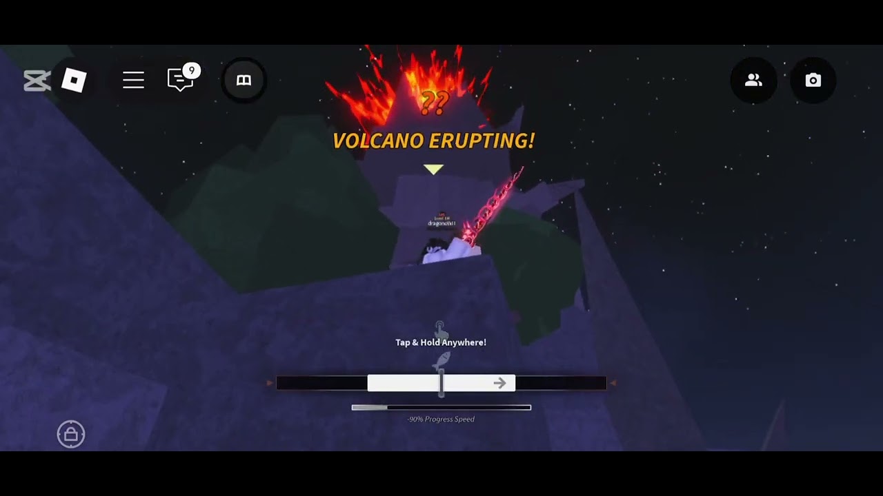 Roblox Fisch event: Volcano Eruption event - YouTube