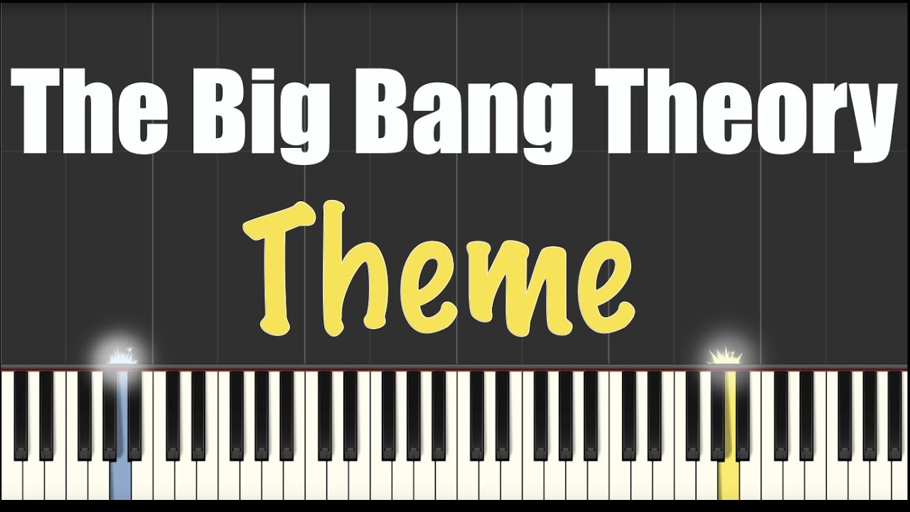 The Big Bang Theory - Theme - Piano Tutorial - YouTube
