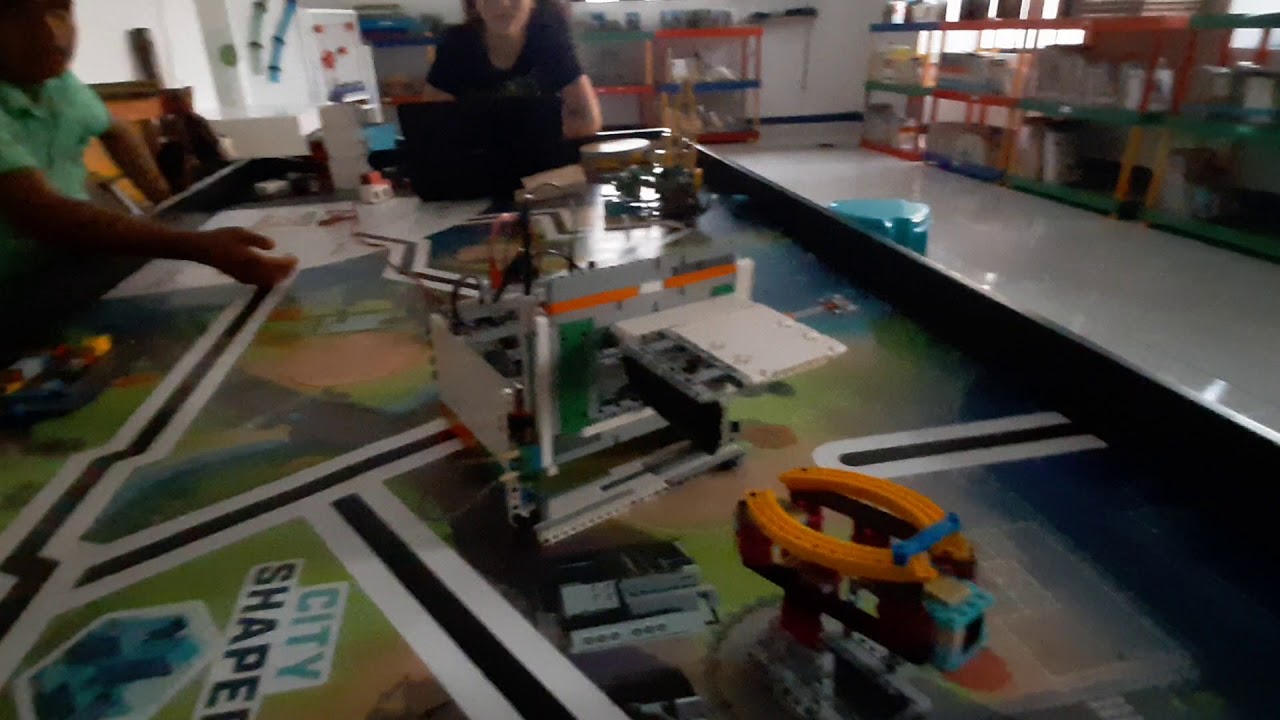 Misión 8: Montacargas/ reto City Shaper- FLL First Lego League - YouTube