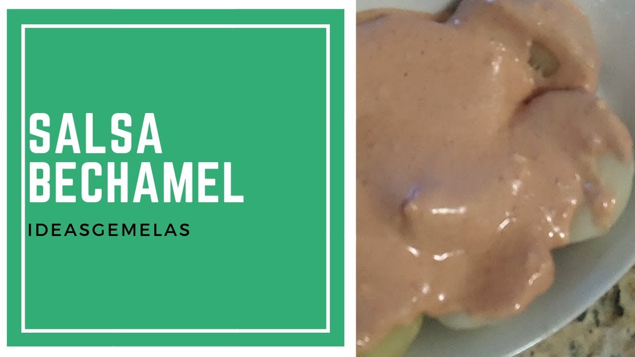Receta: Como preparar Crema Bechamel / Bechamel Sauce facil y rapida ...