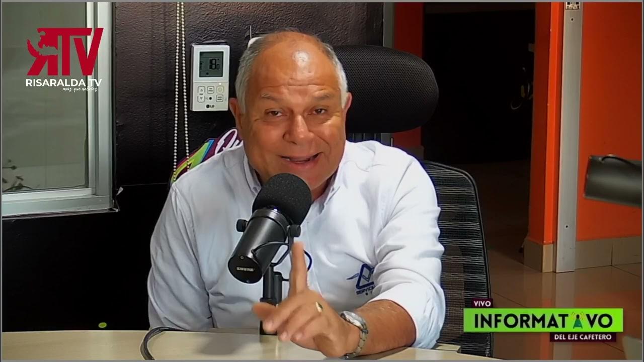 Jhon Jairo Gómez Castaño - Gerente De Serviciudad - Invitado en el Informativo del Eje Cafetero ...