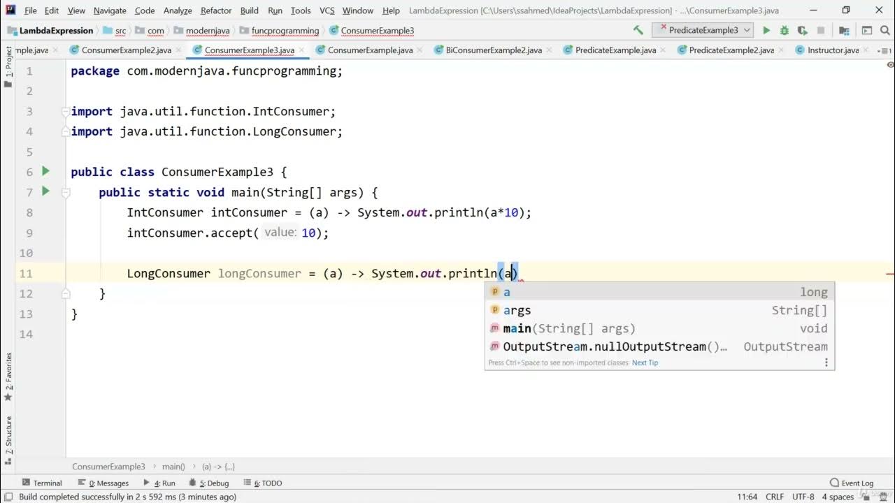 Advance JAVA Full Course - 19 Java8+ IntConsumer, LongConsumer, DoubleConsumer - YouTube