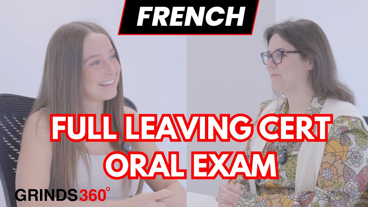 French Leaving Cert Oral Exam: Full Sample - YouTube