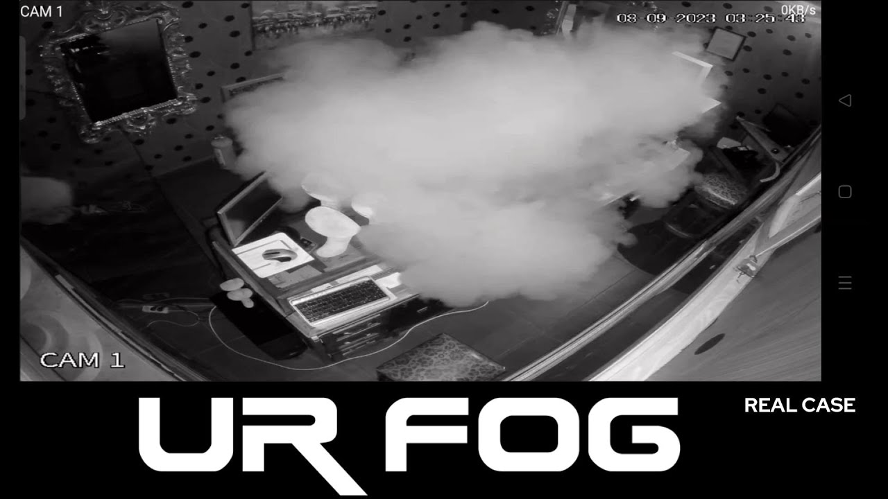 UR FOG fogging systems real case - YouTube