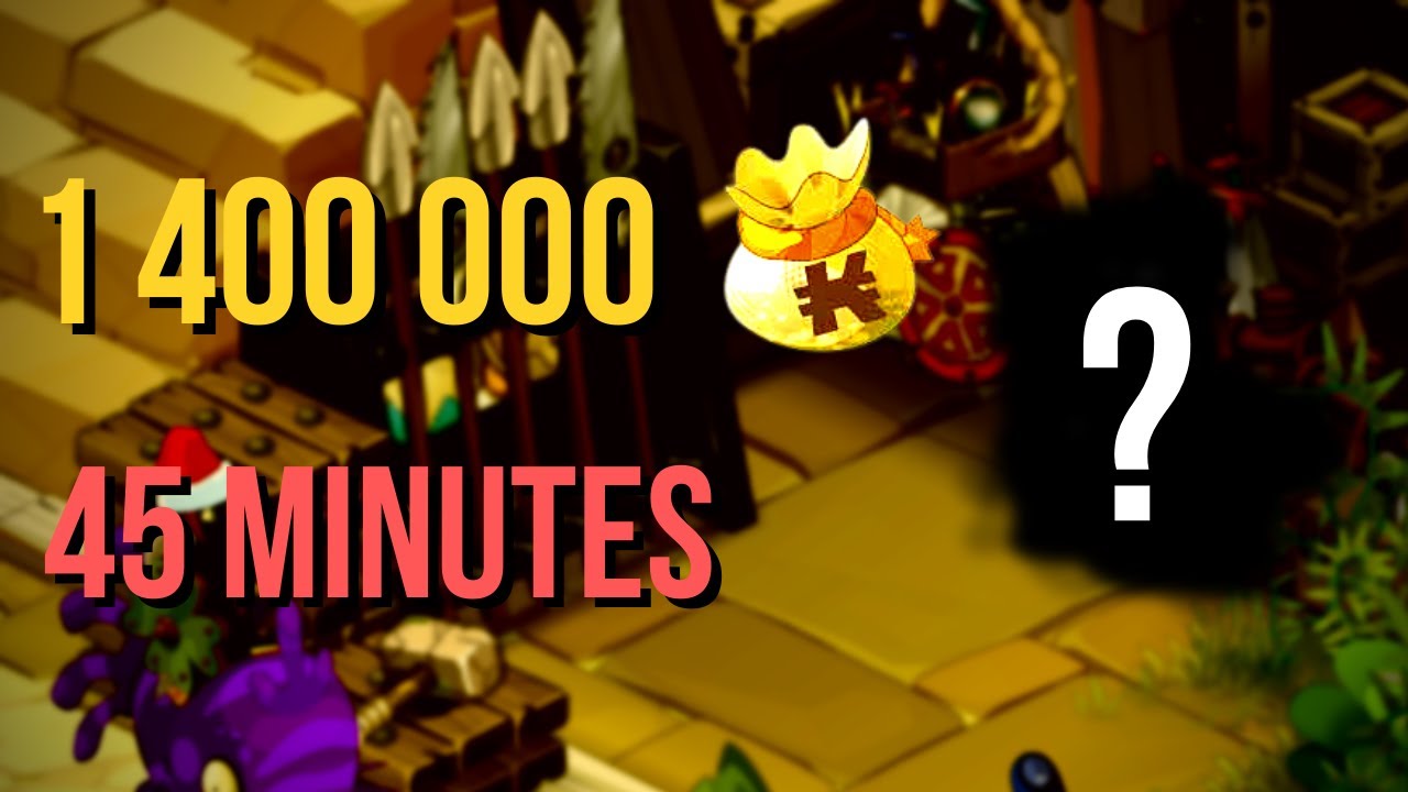 1 400 000 kamas en 45 minutes Astuces kamas faciles Dofus FR - YouTube