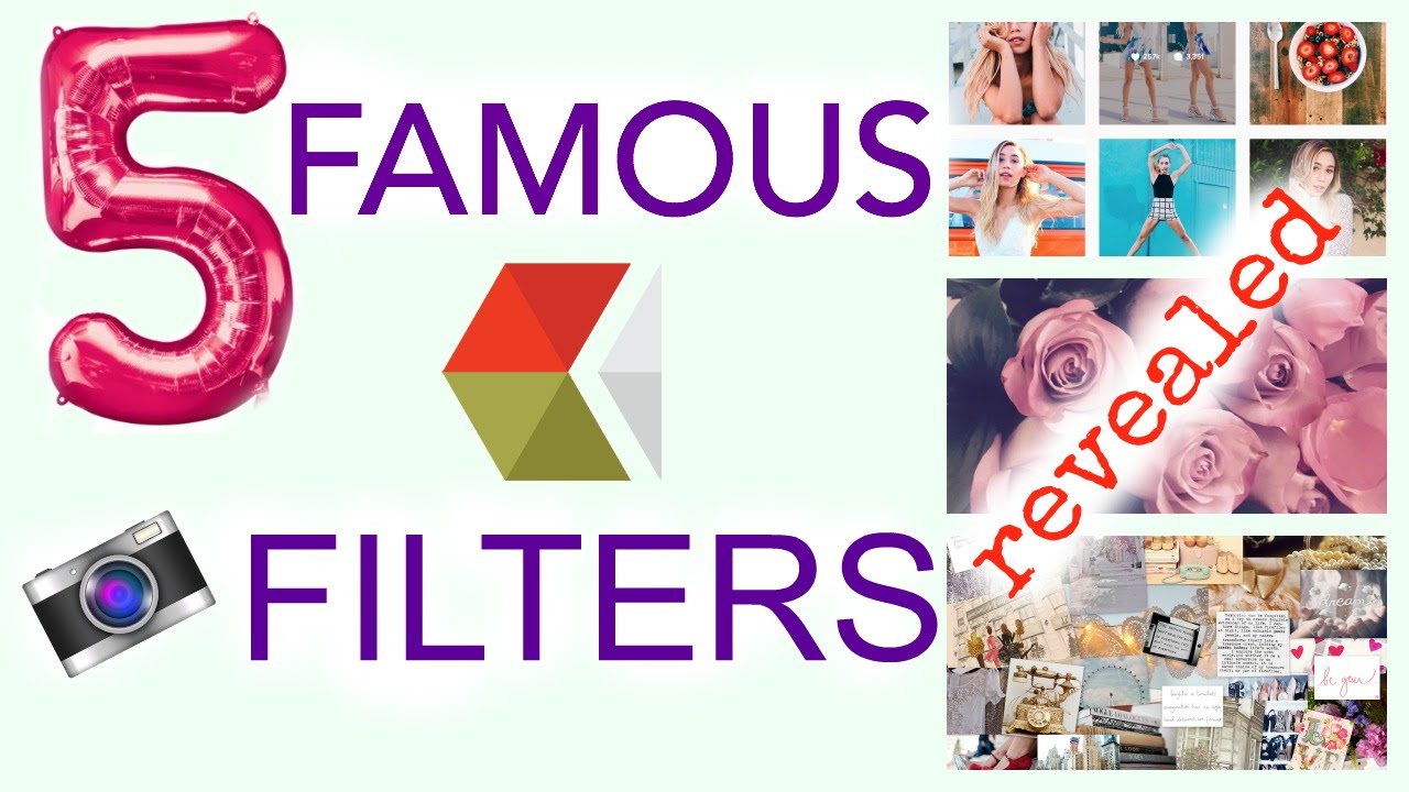 5 Famous Celeb Filters On VSCO Cam | TheAppsGuru - YouTube