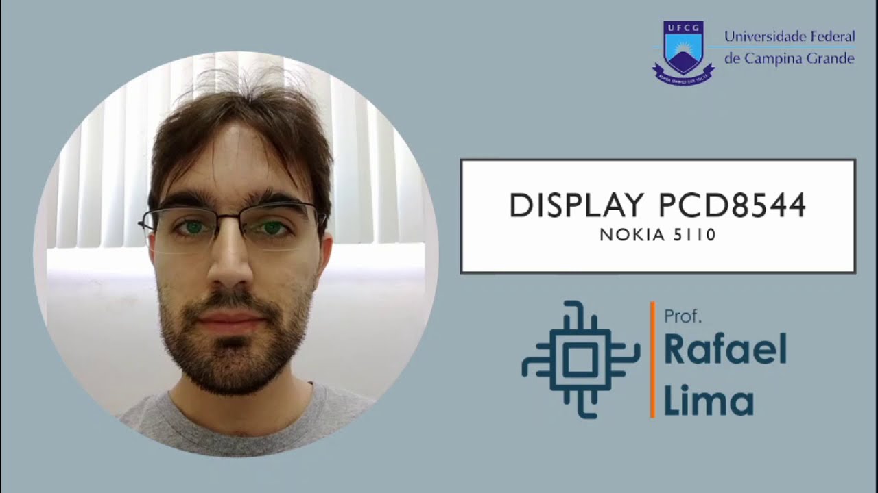 Display Nokia 5110 - PCD8544 - YouTube