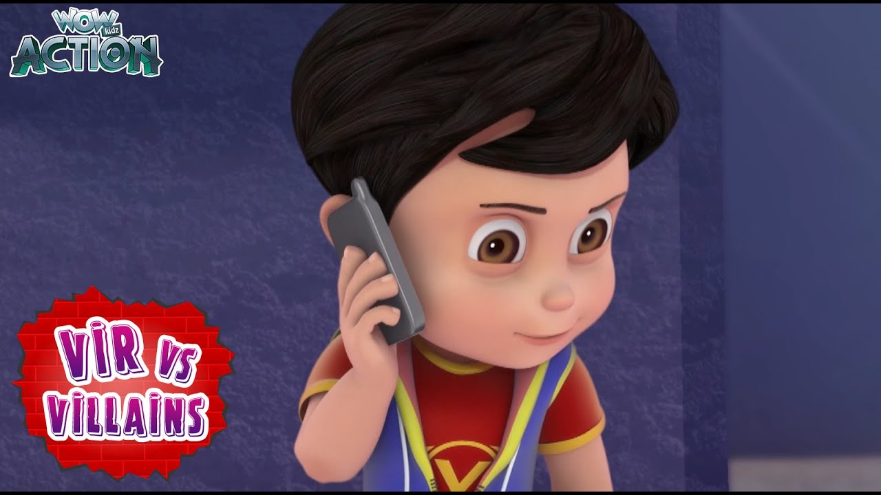 Vir Ka New Phone | Vir The Robot Boy | Vir Vs Villains Compilation | 03 ...