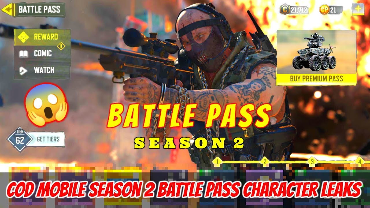 Cod mobile season 2 battle pass | codm season 2 character teaser | codm ...