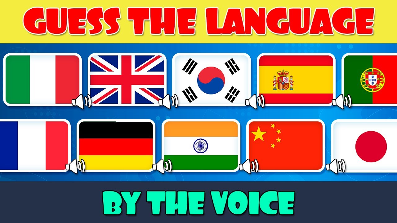 Can You Guess These Languages? Guess the Language Quiz 🔊 - YouTube