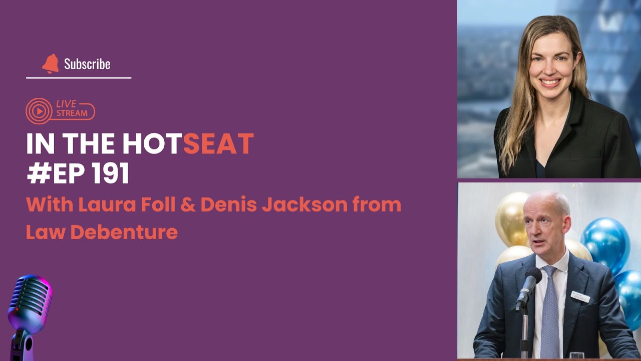 Interview with Laura Foll & Denis Jackson from Law Debenture - YouTube
