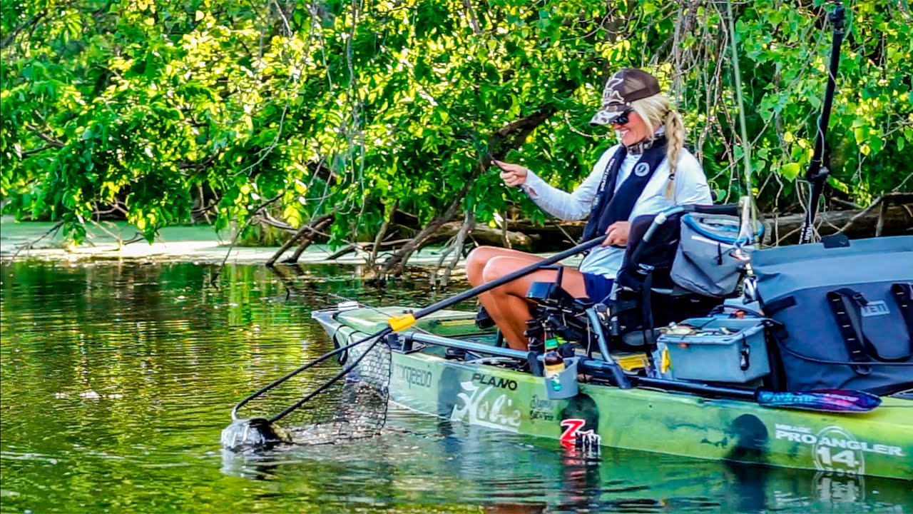 Kayak Fishing UP North! (Surprise catch!!) - YouTube