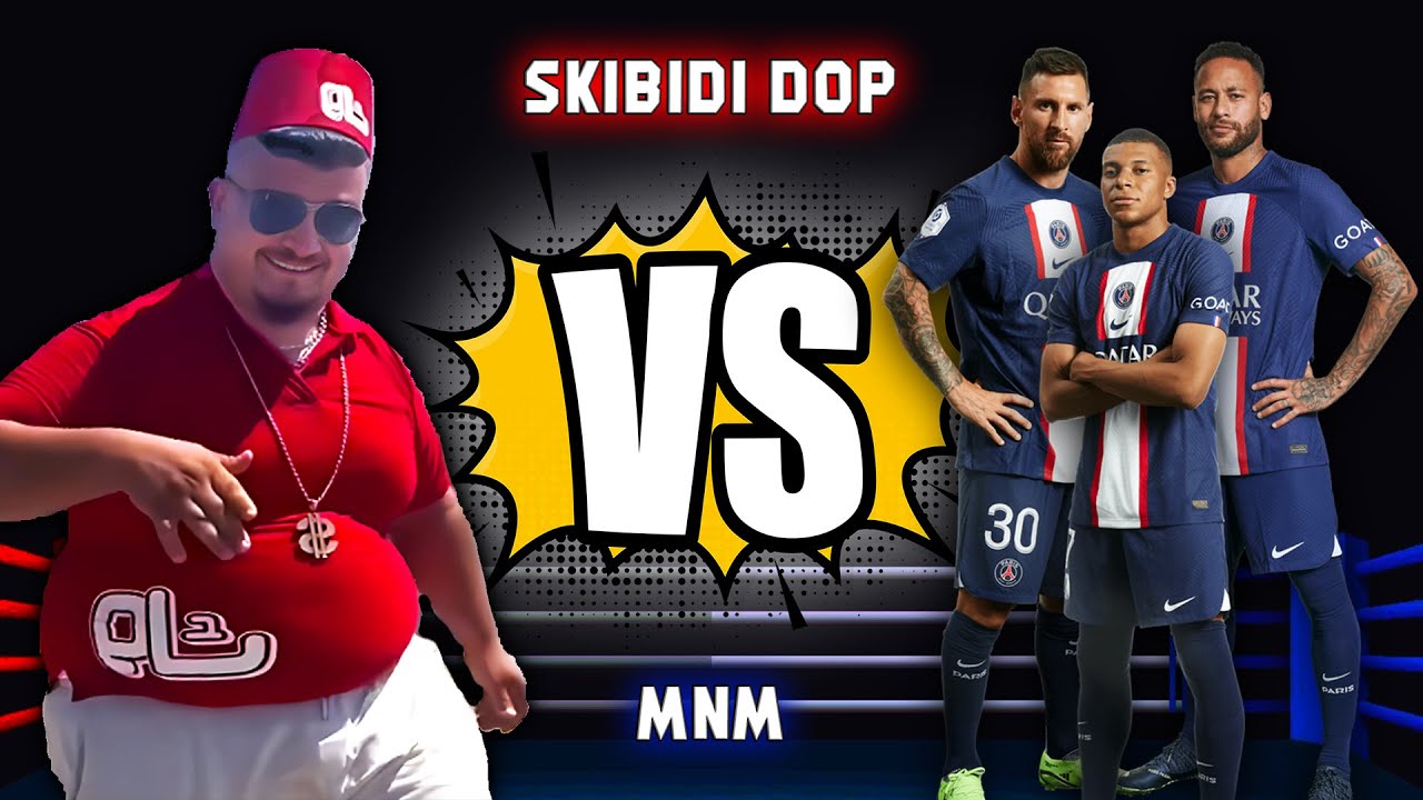 Skibidi Dop VS Messi Neymar Mbappe [ MNM ] 💥 BEST VS 💥 1 v 3 💪 - YouTube