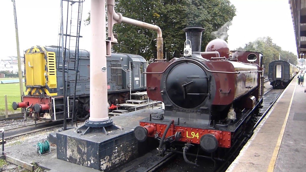 London Transport Pannier Tanks L92 & L94 on the River Dart - YouTube