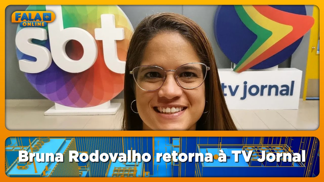 Bruna Rodovalho retorna à TV Jornal - YouTube