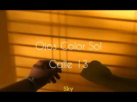 Calle 13 - Ojos Color Sol [LETRA] - YouTube
