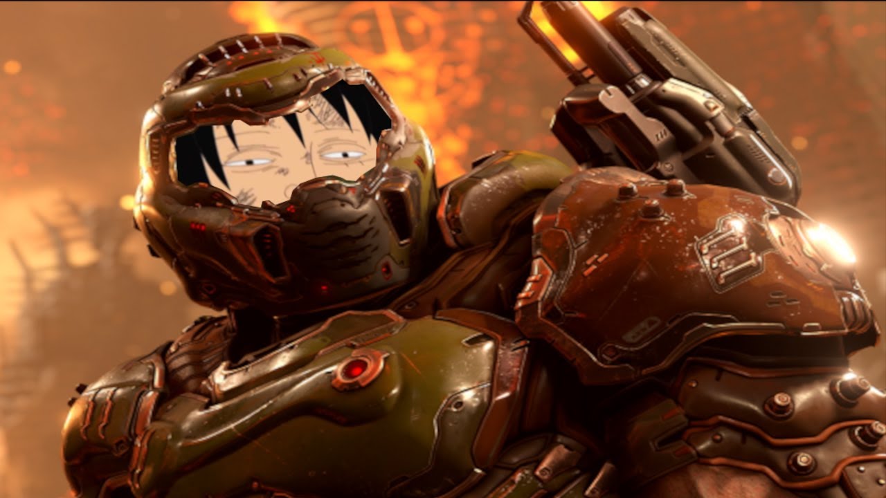 Damn Slayer - Monkey D. Luffy playing DOOM - YouTube