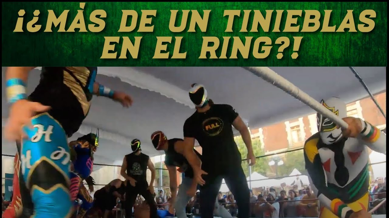 MÁS DE UN Tinieblas nos sorprenden en el RING de Lucha LIBRE ...