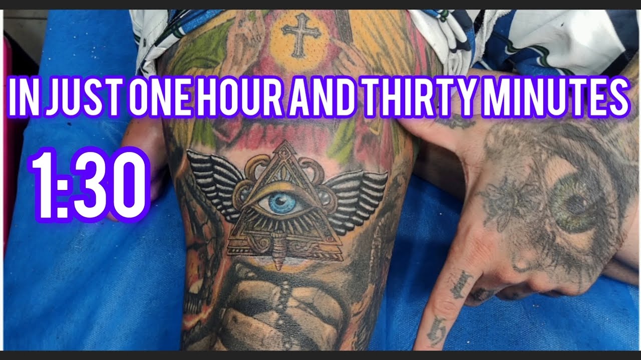 In just one hour and thirty minutes #tattoo #fashion #fast #myself ...