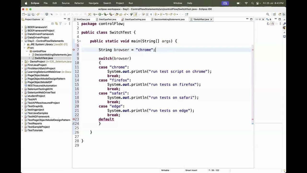 Java - Switch Statements - YouTube