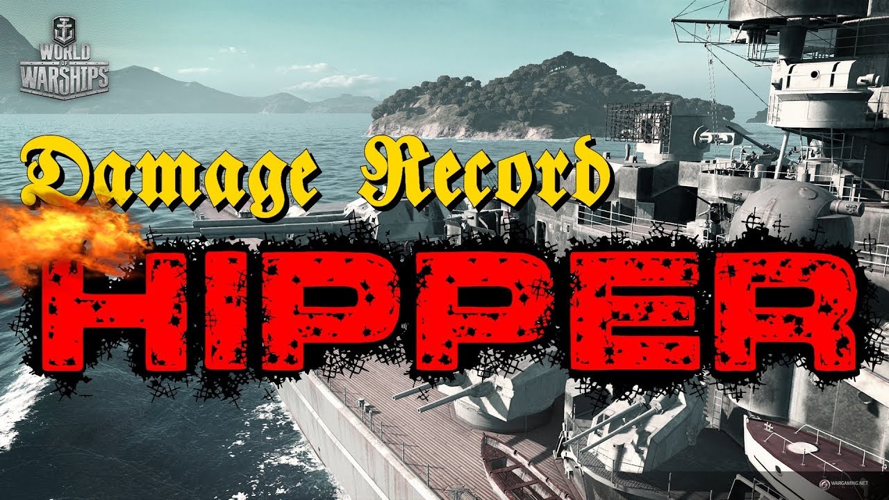 Highest damage record with Hipper - 235916 || World of Warships - YouTube