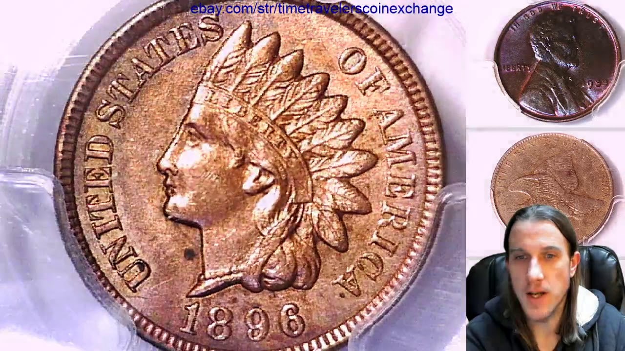 Coin Video of 1896 Indian Head Cent PCGS Genuine 24563692 Video - YouTube