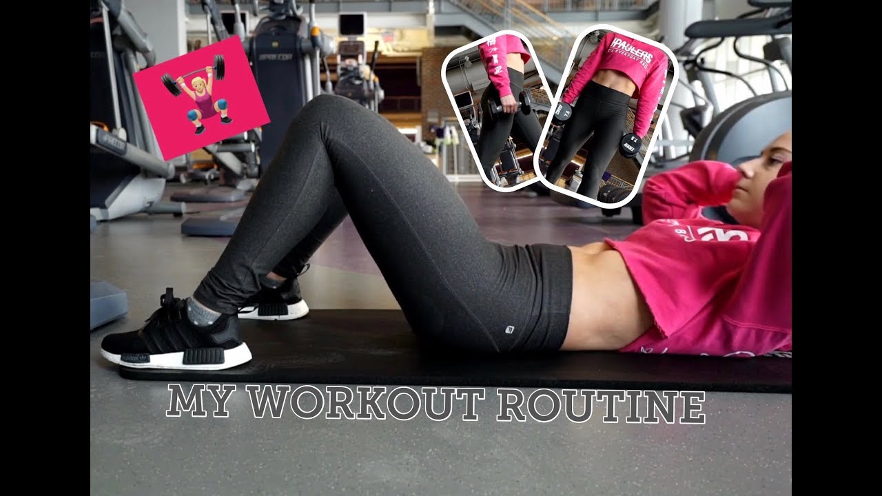 MY WORKOUT ROUTINE - YouTube