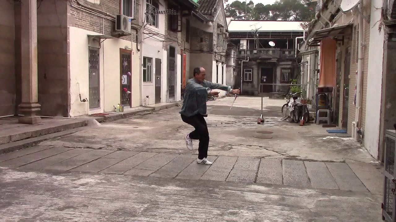[Man KungFu] Hakka Kung Fu客家拳李天來師傅鐵尺 Master Li Tin Loi's Iron Ruler ...