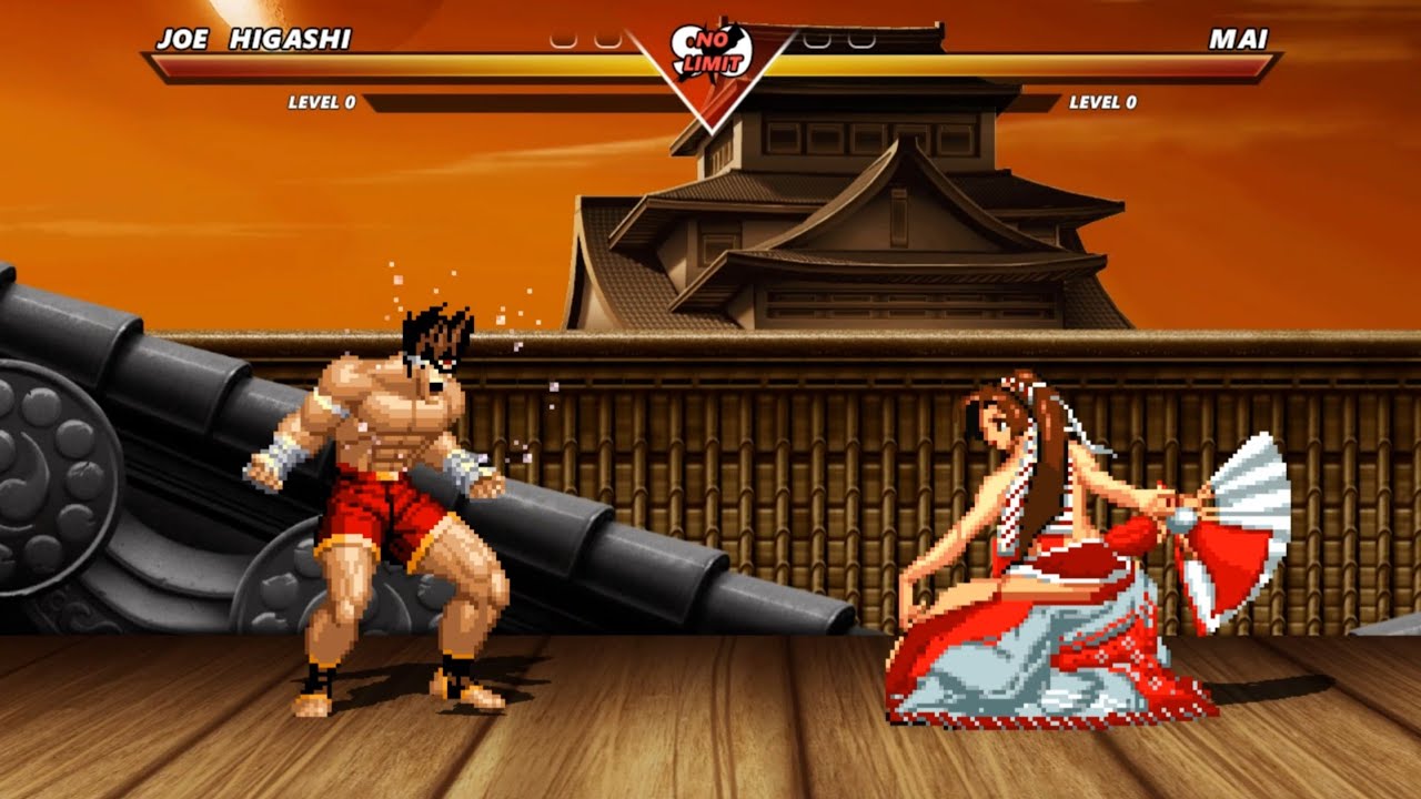 JOE HIGASHI vs MAI SHIRANUI - The most epic fight ever made 🔥 - YouTube