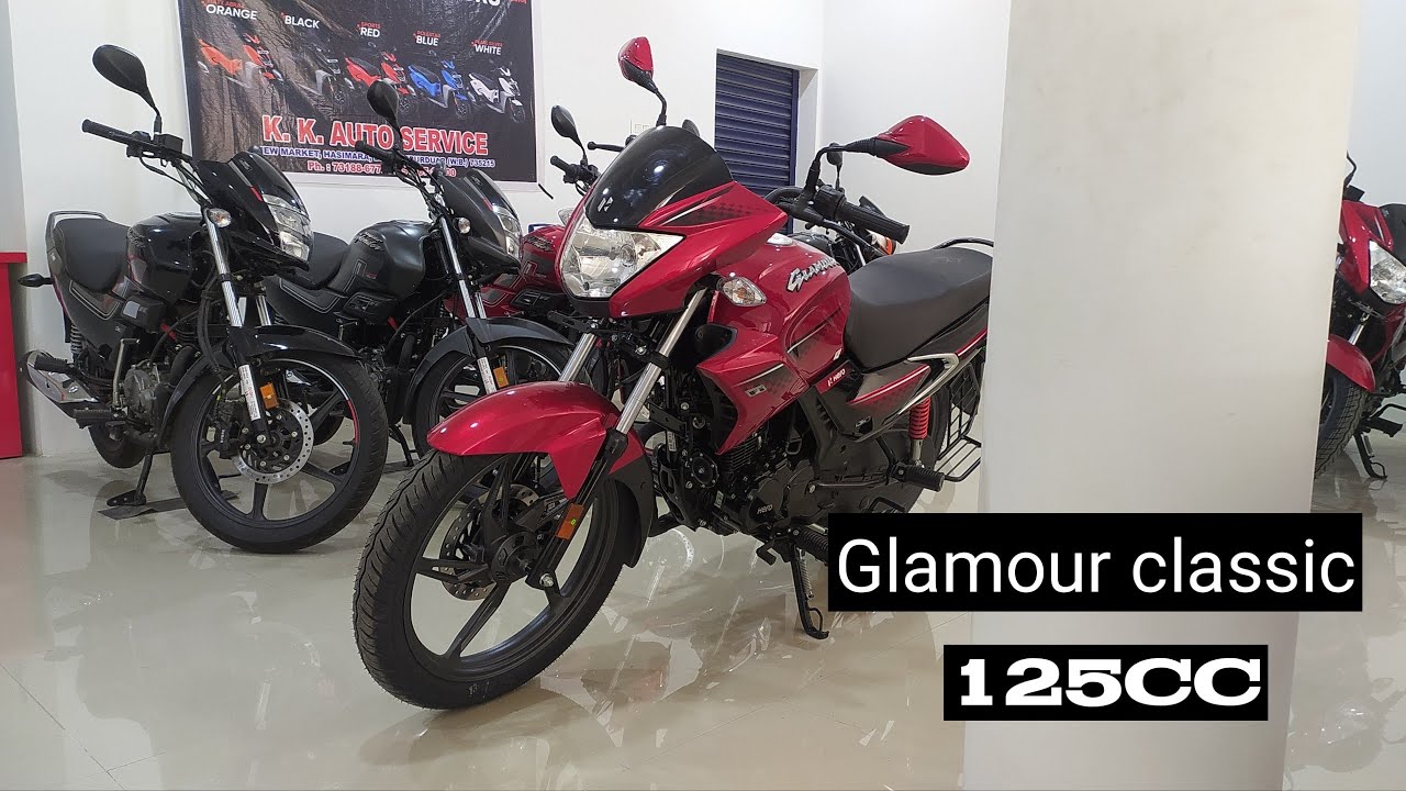 Glamour bike classic New 125 cc E 20 Hero Glamour bike 125 Cc classic ...
