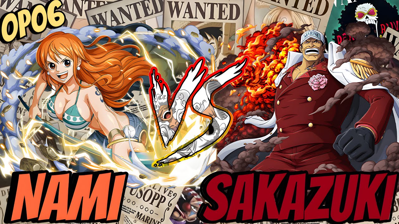 Nami VS Sakazuki | One Piece TCG | OP06 Tournament Gameplay - YouTube